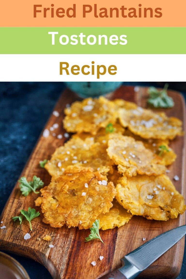 Fried Plantains Tostones Recipe - Easy Kitchen Guide
