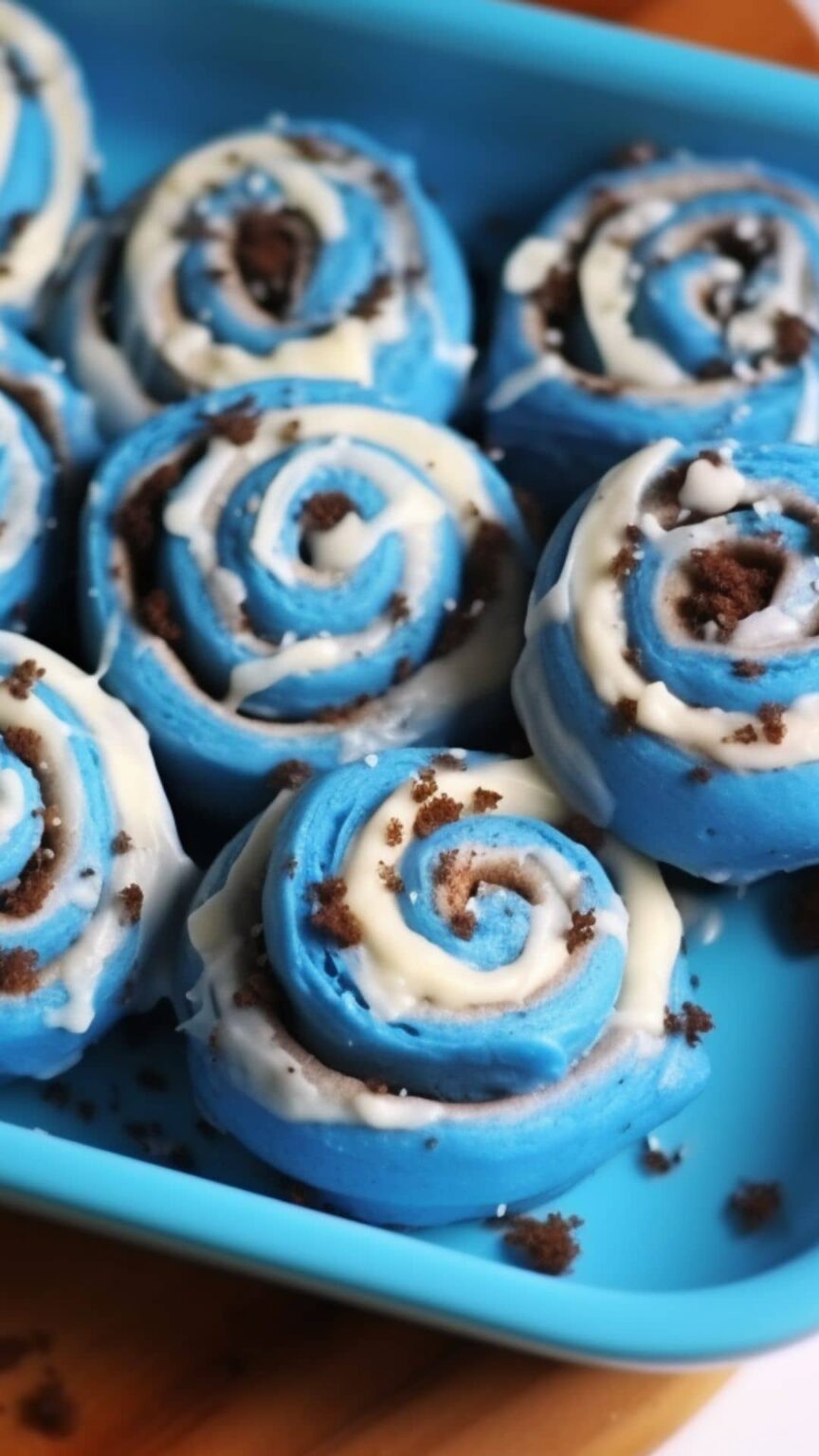 Cookie Monster Cinnamon Rolls Recipe - Easy Kitchen Guide