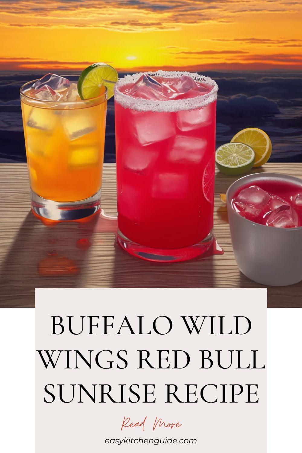 Buffalo Wild Wings Red Bull Sunrise Recipe