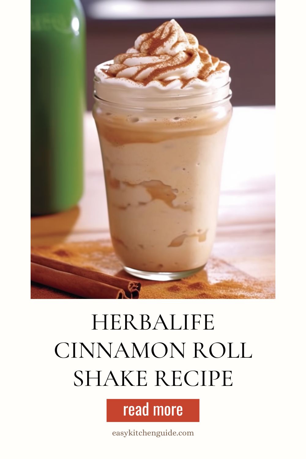 Herbalife Cinnamon Roll Shake Recipe - Easy Kitchen Guide
