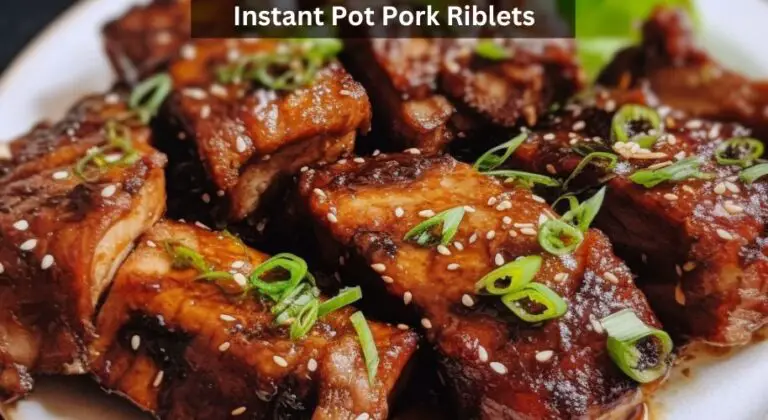 Instant Pot Pork Riblets - Easy Kitchen Guide