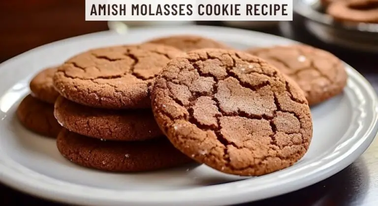 Amish Molasses Cookie Recipe - Easy Kitchen Guide