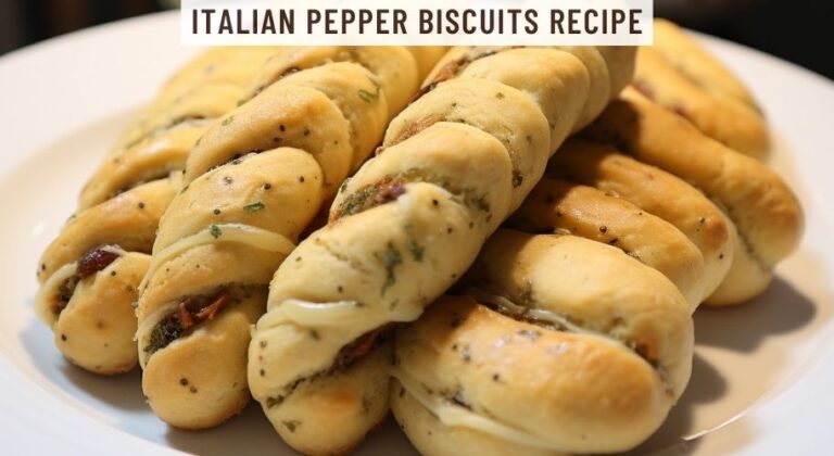 Italian Pepper Biscuits Recipe - Easy Kitchen Guide