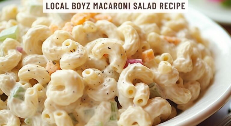 Local Boyz Macaroni Salad Recipe - Easy Kitchen Guide