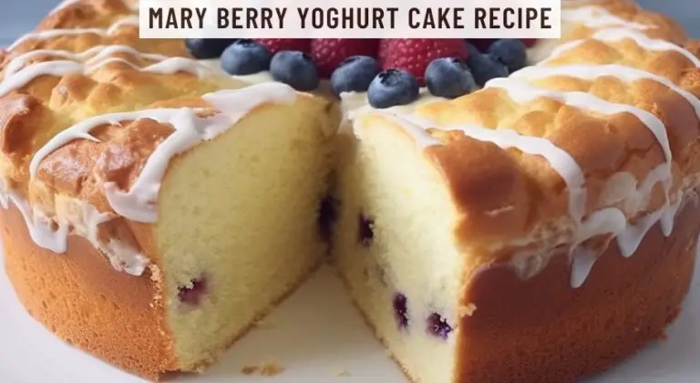 Mary Berry Yoghurt Cake Recipe - Easy Kitchen Guide