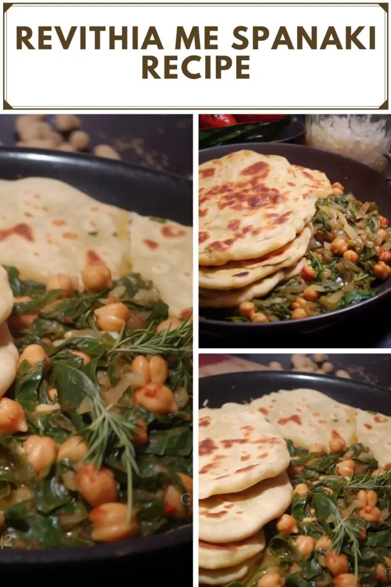 Revithia Me Spanaki Recipe - Easy Kitchen Guide