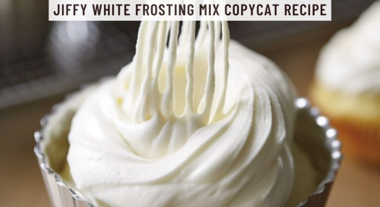 Jiffy White Frosting Mix Copycat Recipe