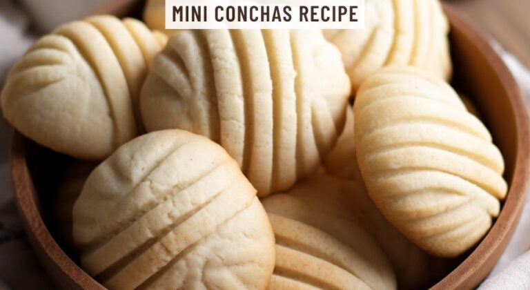 Mini Conchas Recipe - Pan Dulce - Easy Kitchen Guide