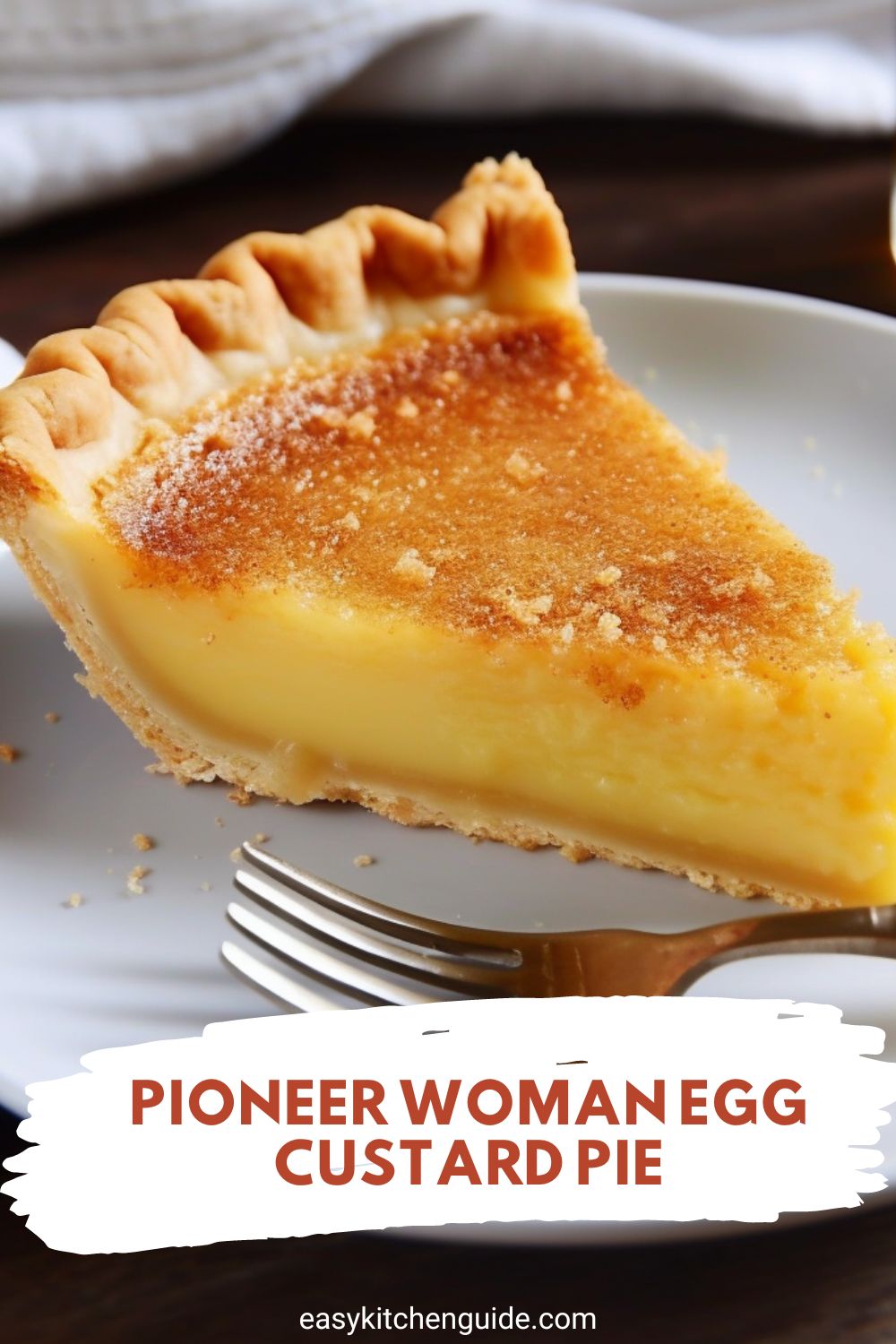 Pioneer Woman Egg Custard Pie Easy Kitchen Guide