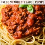 Prego Spaghetti Sauce Recipe - Easy Kitchen Guide