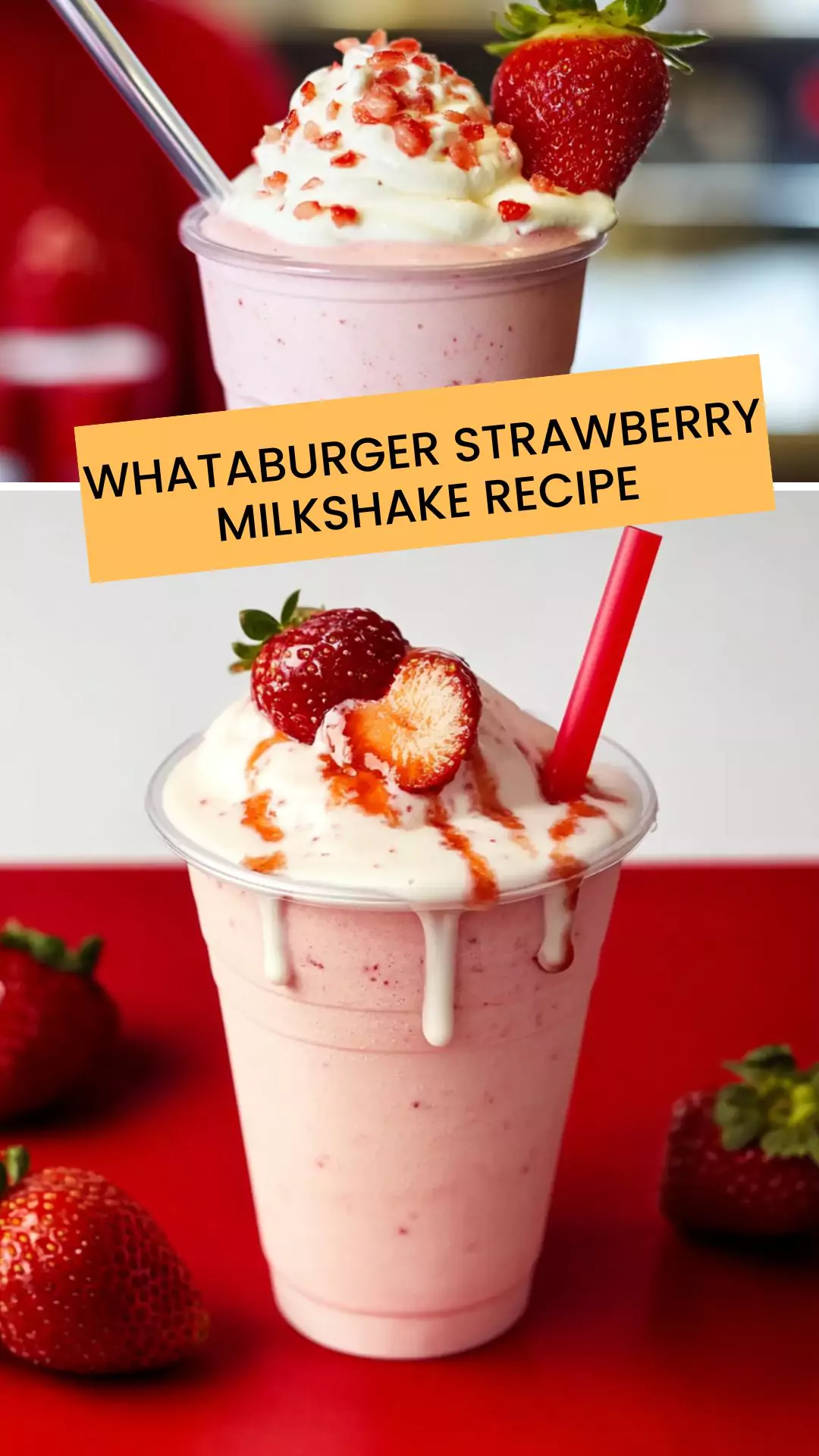 Whataburger Strawberry Milkshake Recipe - Easy Kitchen Guide