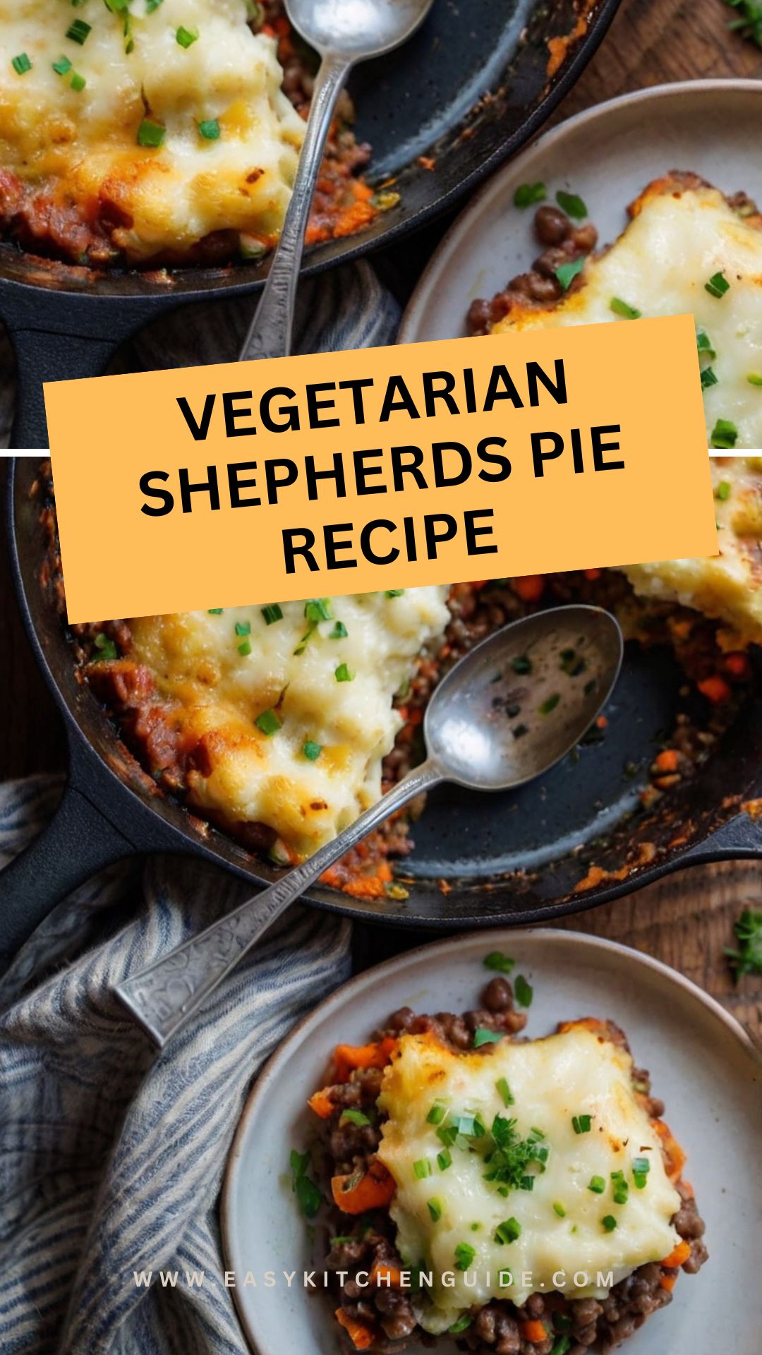 Vegetarian Shepherd's Pie Recipe - Easy Kitchen Guide