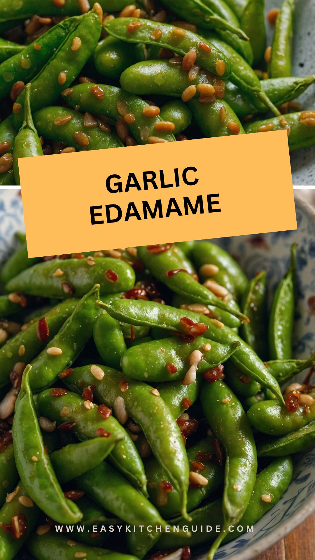 Garlic Edamame - Easy Kitchen Guide