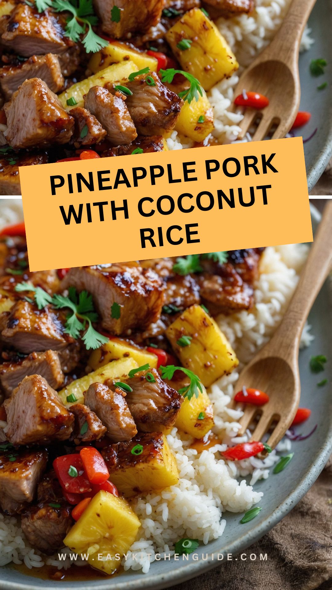 Pineapple Pork With Coconut Rice - Easy Kitchen Guide