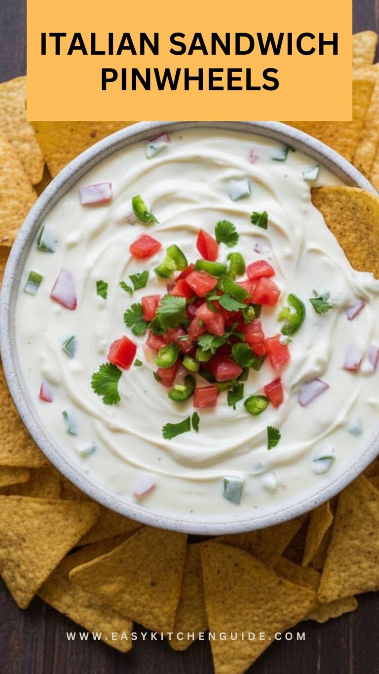 Italian Sandwich Pinwheels - Easy Kitchen Guide